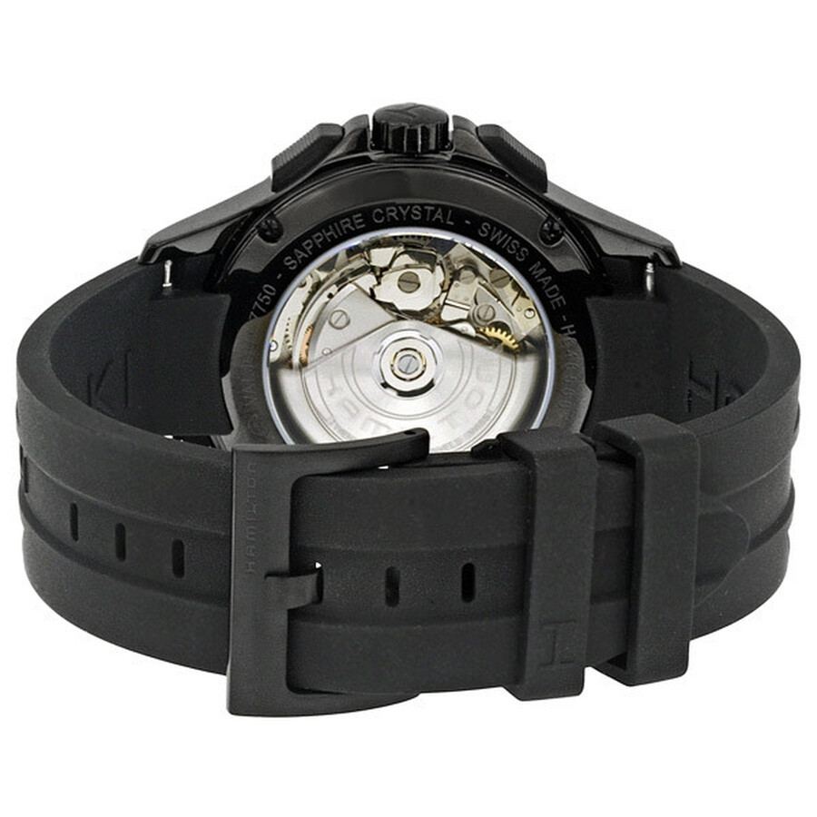 Hamilton Men's Khaki King X-Mach Automatic Watch with Silver Dial ...