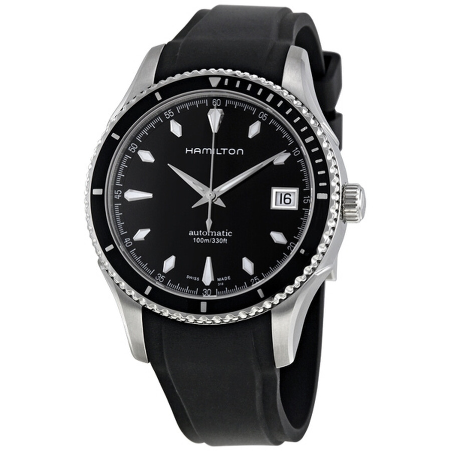 Hamilton Seaview Black Dial Ladies Watch H37415331 7640127753330 ...