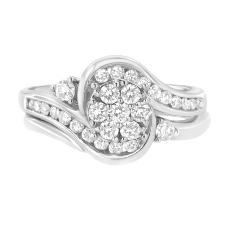 Haus Of Brilliance .925 Sterling Silver 3/4 cttw Lab-Grown Diamond ...