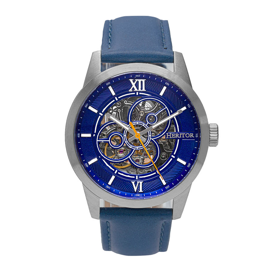Heritor Jonas Blue Dial Men's Watch HERHR9503 847864199835 - Watches ...