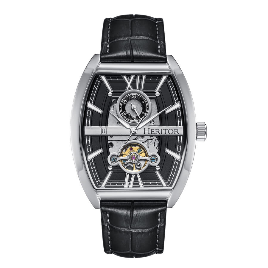Heritor Masterson Automatic Black Dial Men's Watch HERHS3501 ...