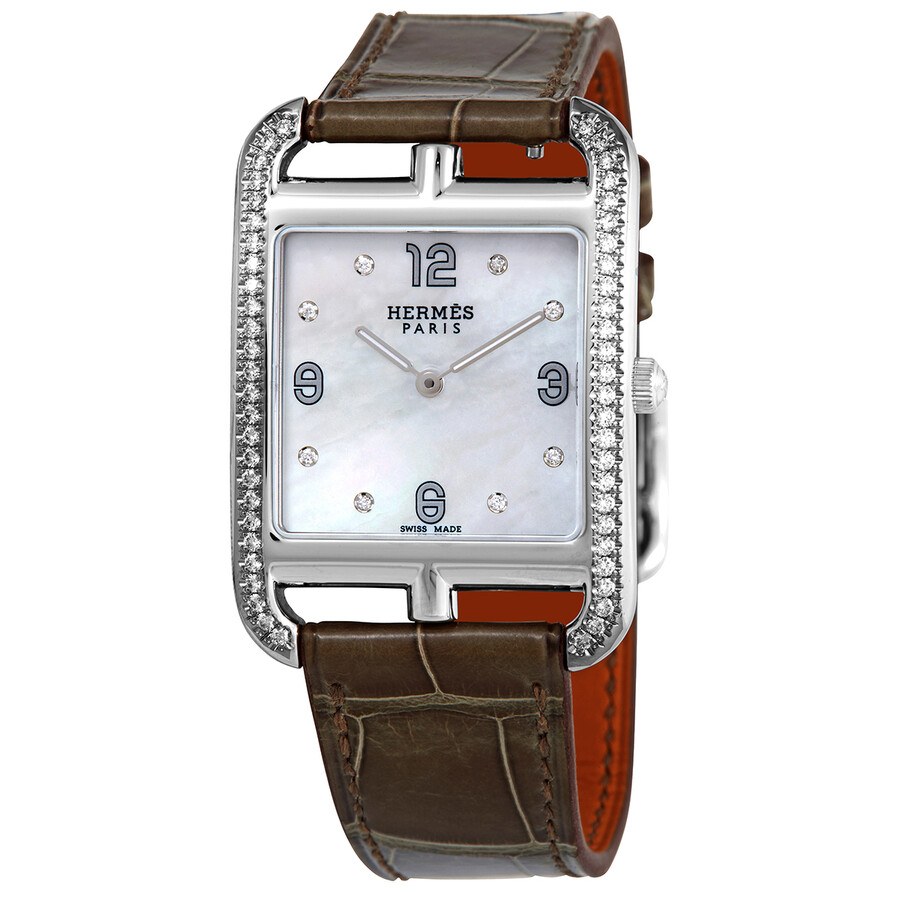 Hermes Cape Cod Quartz Diamond Ladies Watch 044215WW00 - Hermes, Cape ...
