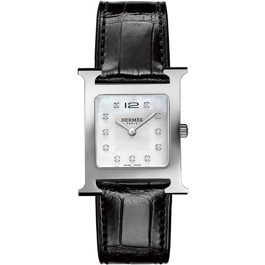 Hermes H Hour Quartz Ladies Watch W036814WW00 - Watches, H Hour - Jomashop