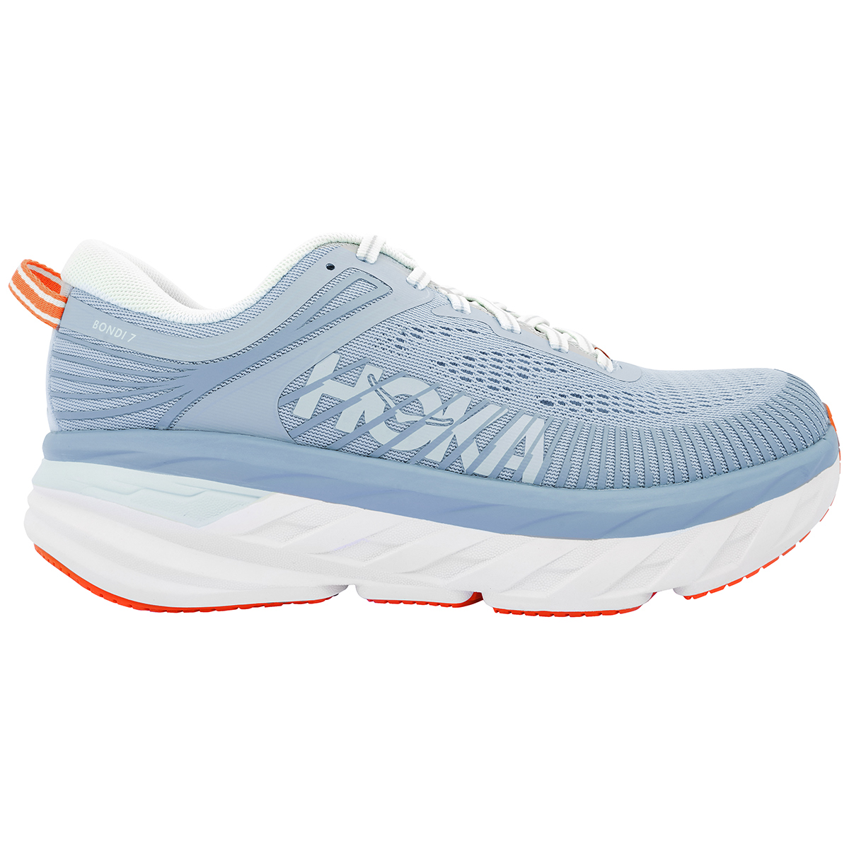 Hoka Bondi 7 Road Running Sneakers, Brand Size 7 1110519 BFBG - Shoes ...