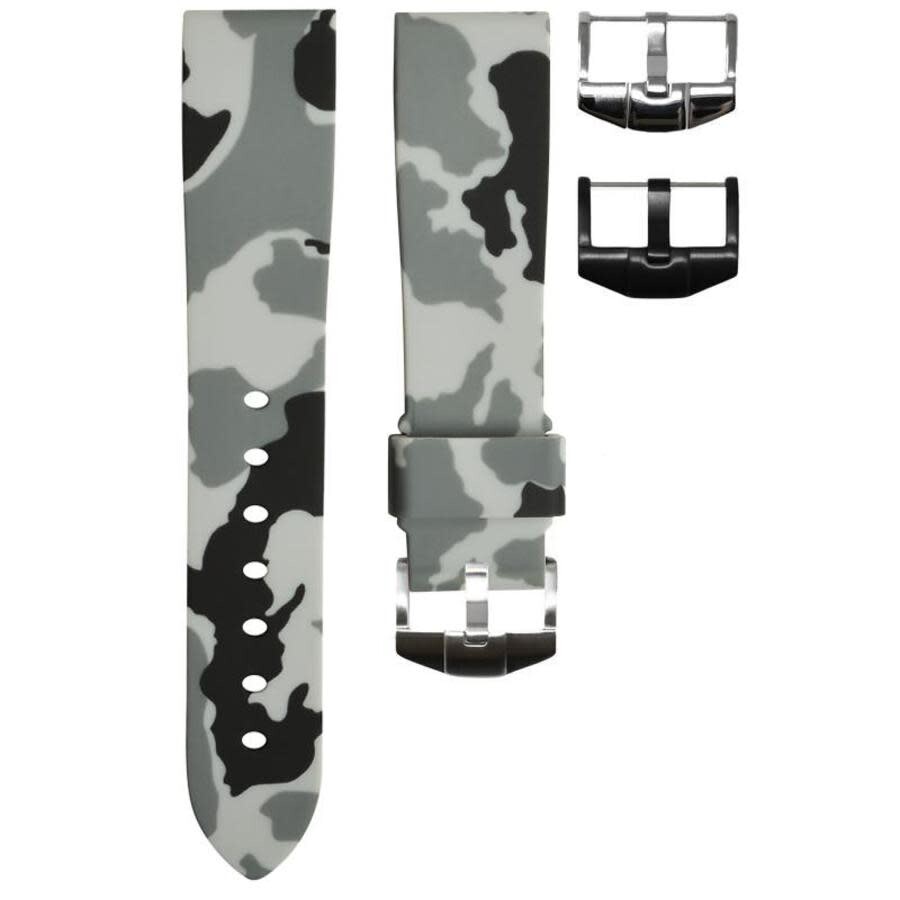 Horus Watch Straps For Zenith Chronomaster Sport Straight Lug Snow Camo ...