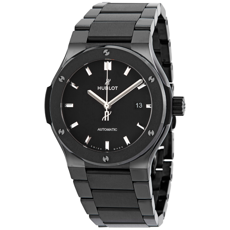 Hublot Classic Fusion Black Magic Automatic Black Dial Men's Watch 548 ...