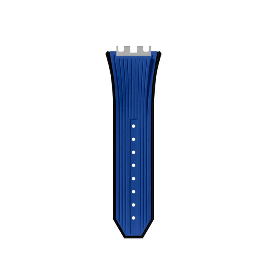 Hublot Rubber Strap Blue & Black Lined BR642.100.80.03.0000 - Men's ...
