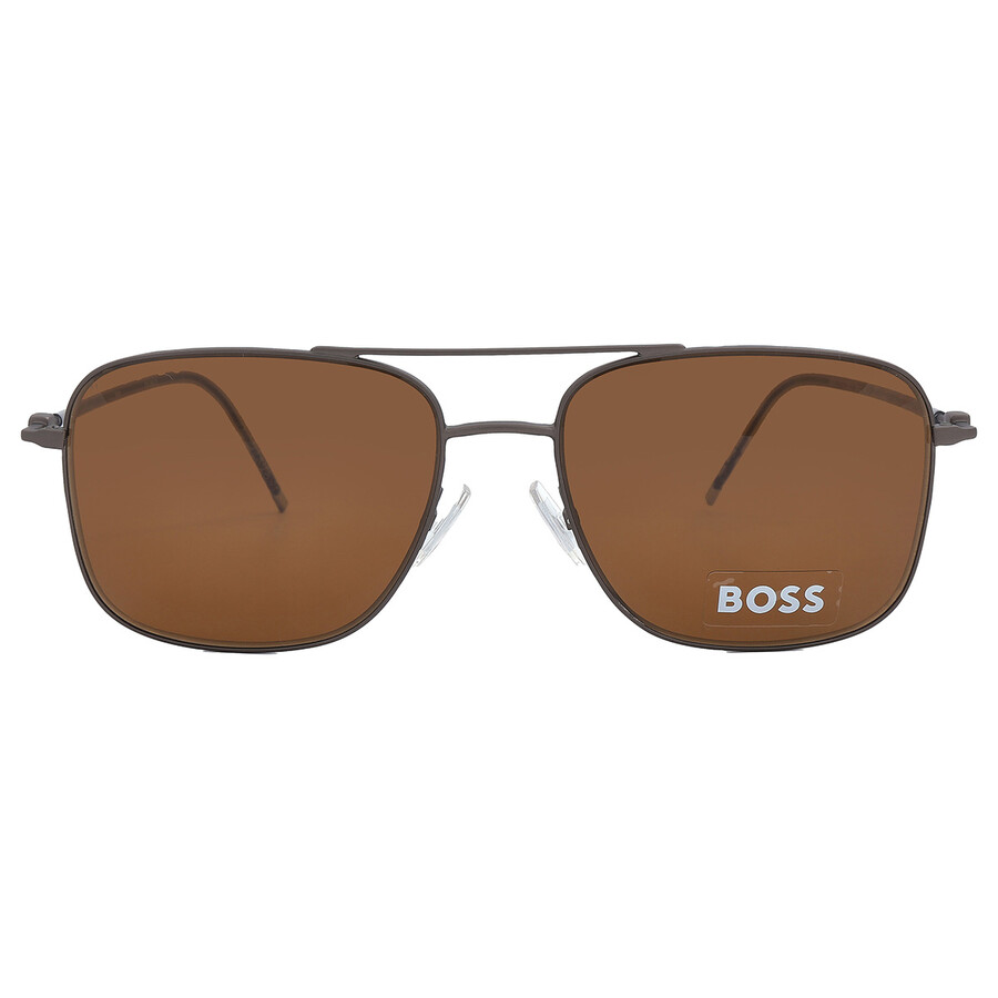 Hugo Boss Brown Navigator Men's Sunglasses BOSS 1310/S 0R80/70 58 ...
