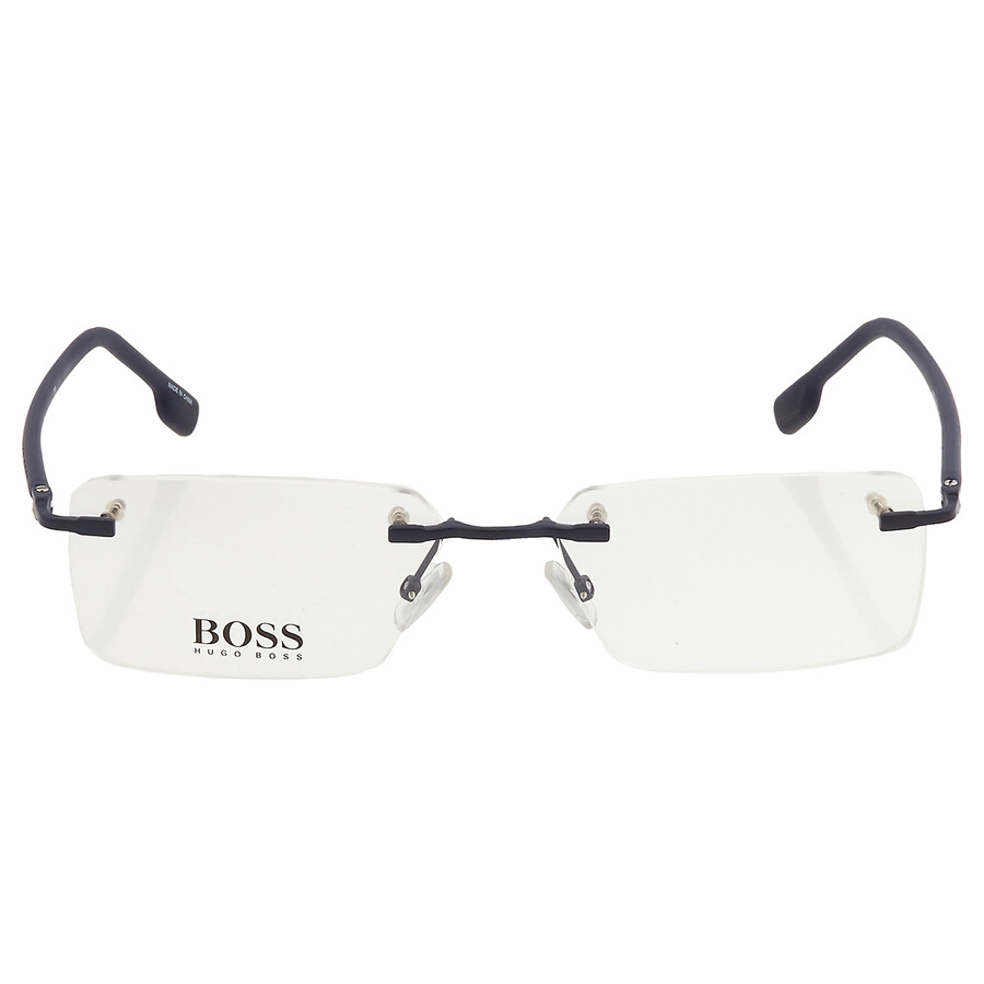 Hugo Boss Demo Rectangular Men's Eyeglasses BOSS 1011 0FLL 56 ...