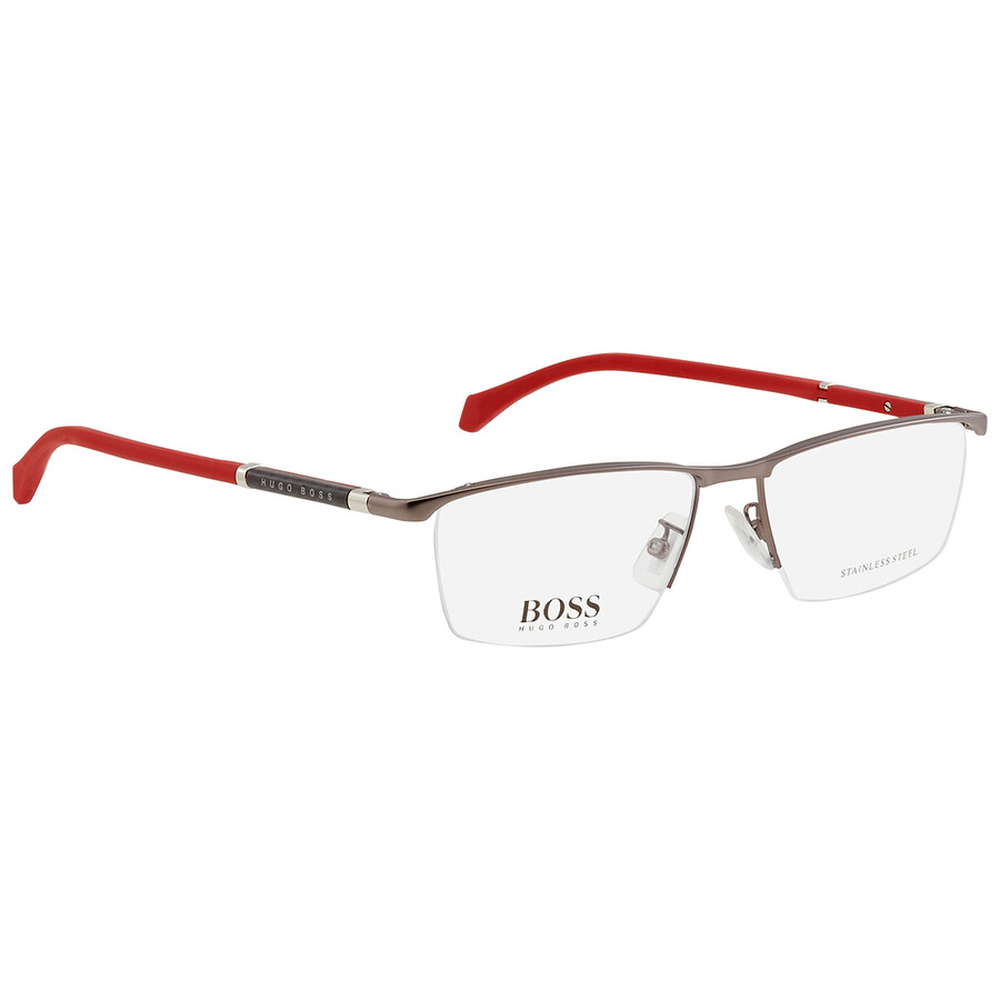 Hugo Boss Demo Rectangular Men's Eyeglasses BOSS 1104/F 0R80 55 ...