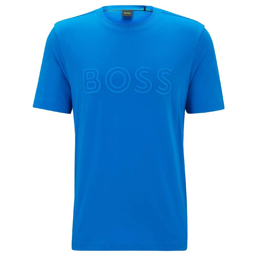 Hugo Boss Embroidered Logo Crew Neck T-Shirt, Size Medium 50519358-461 ...