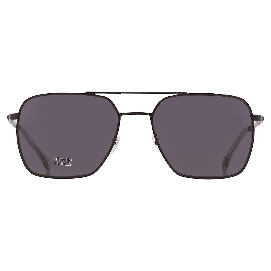 Hugo Boss Grey Navigator Men's Sunglasses BOSS 1414/S 0003/IR 57 ...