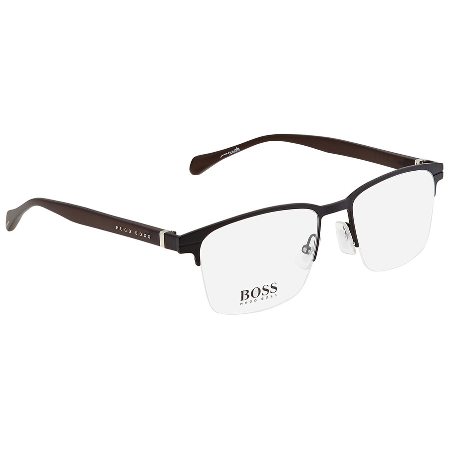 Hugo Boss Ladies Black Square Eyeglass Frames 112000354 716736222844 ...