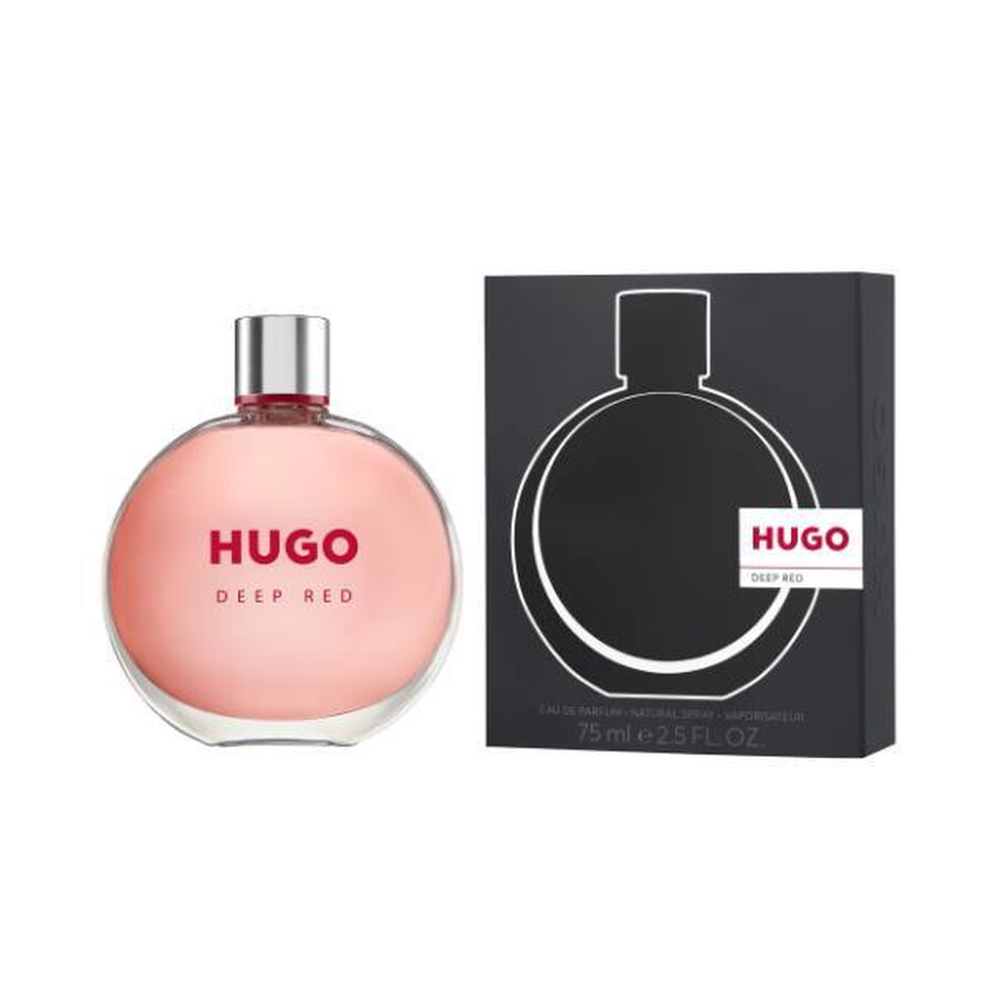 Hugo Boss Ladies Deep Red EDP Spray 2.5 oz Fragrances 3616306721722 ...