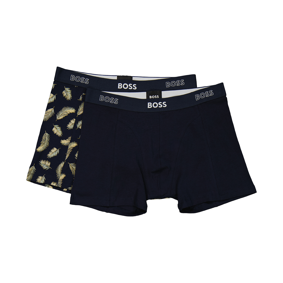 Hugo Boss Logo Waistband Two-Pack Of Boxer Briefs, Size Large 50472585 ...