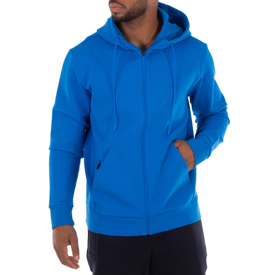 Hugo Boss Logo-Print Long Sleeve Hoodie, Size Large 50506161-461 ...