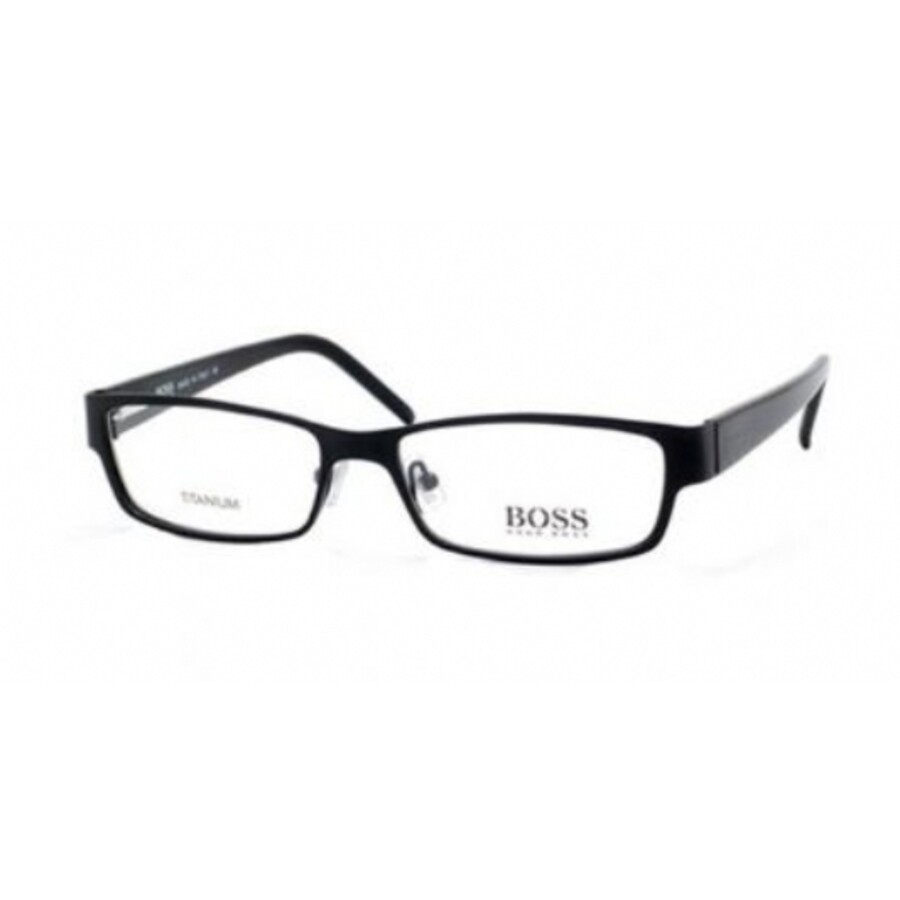 Hugo Boss Men's Black Square Eyeglass Frames 0036/U010G0054 ...