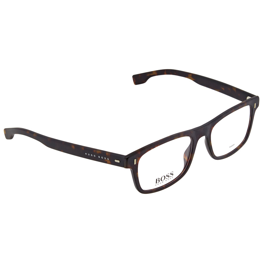 Hugo Boss Men's Brown Rectangular Eyeglass Frames 09280HGC0052 ...