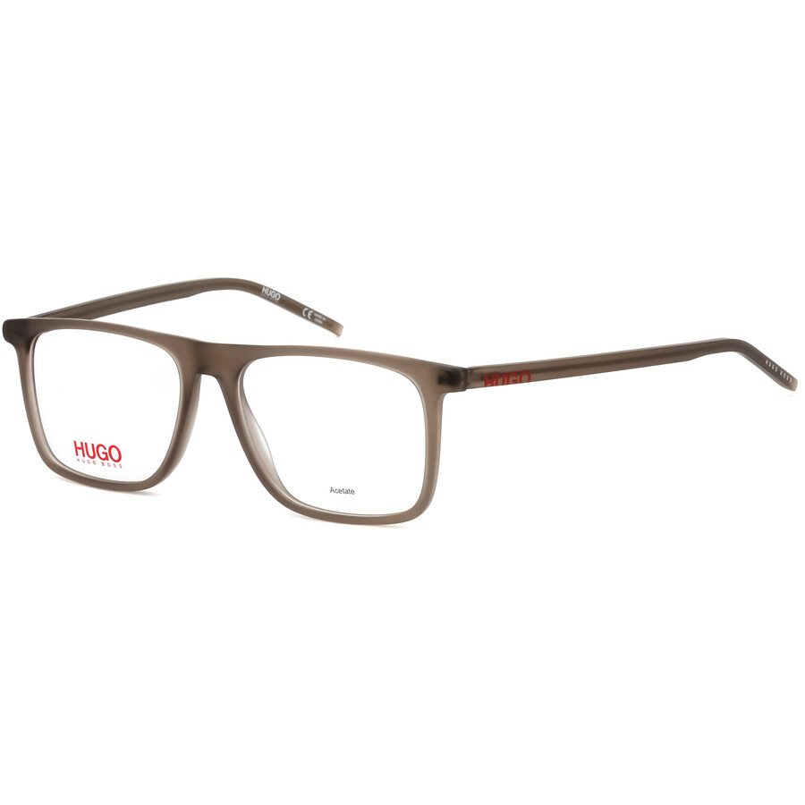 Hugo Boss Men's Brown Square Eyeglass Frames HG105704IN0054 ...