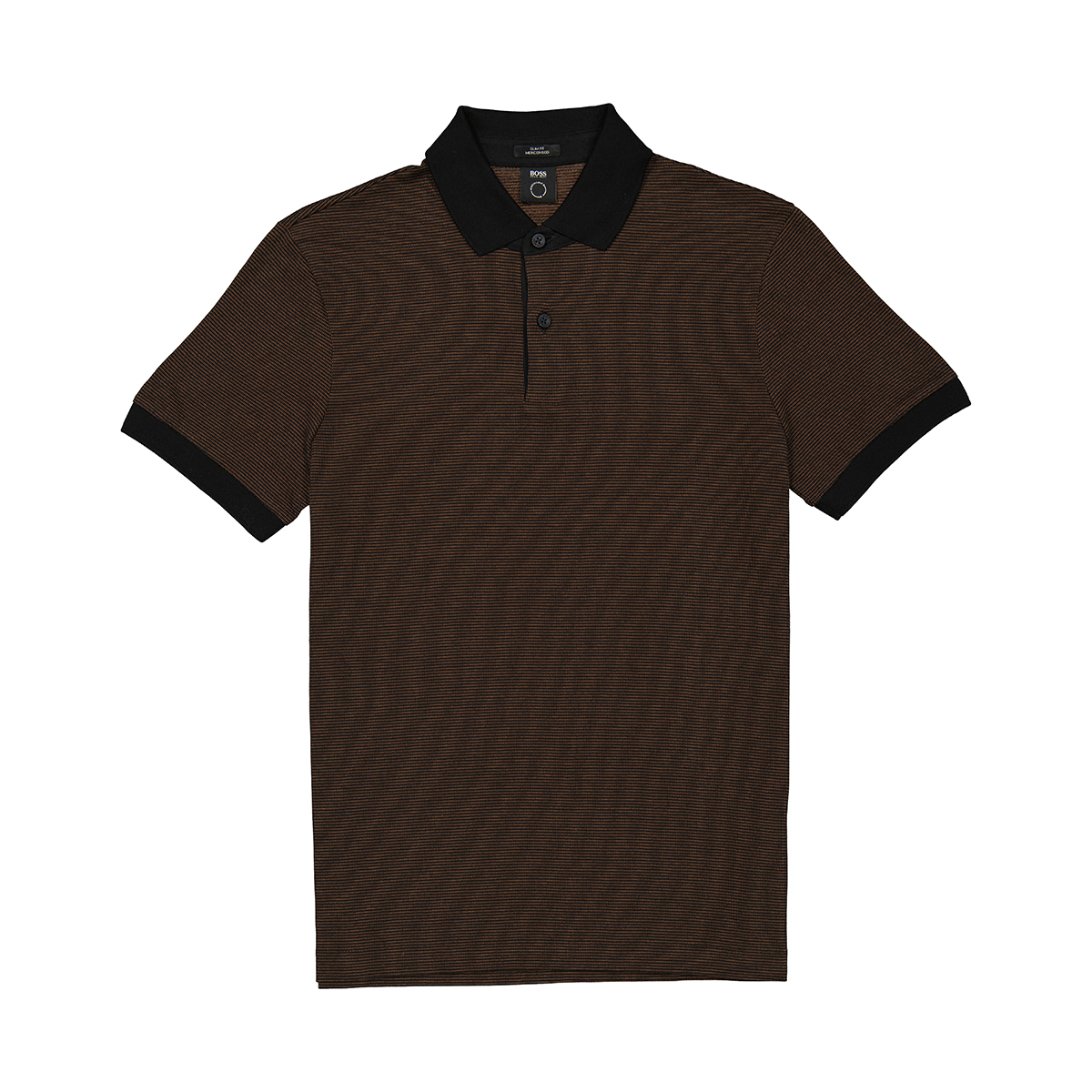 Hugo Boss Mercerized Organic Cotton Slim-fit Polo Shirt, Size X-Large ...