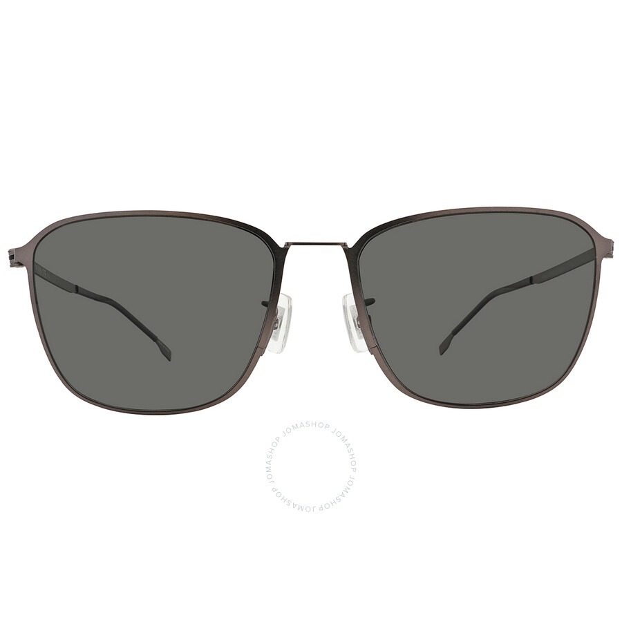 Hugo Boss Polarized Grey Square Mens Sunglasses Boss 1405fsk 0r80m9 59 716736715483