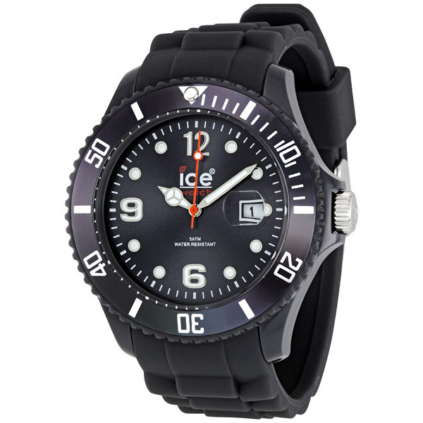 Ice-Watch Ice Sili Eclipse Black Dial Big Watch SIECBS10 SI.EC.B.S.10 ...
