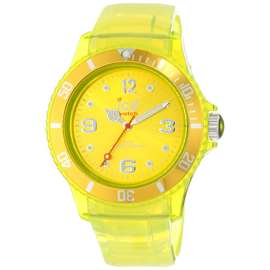 Ice-Watch Ice-Jelly Yellow Unisex Watch JYYTUU10 JY.YT.U.U.10 ...