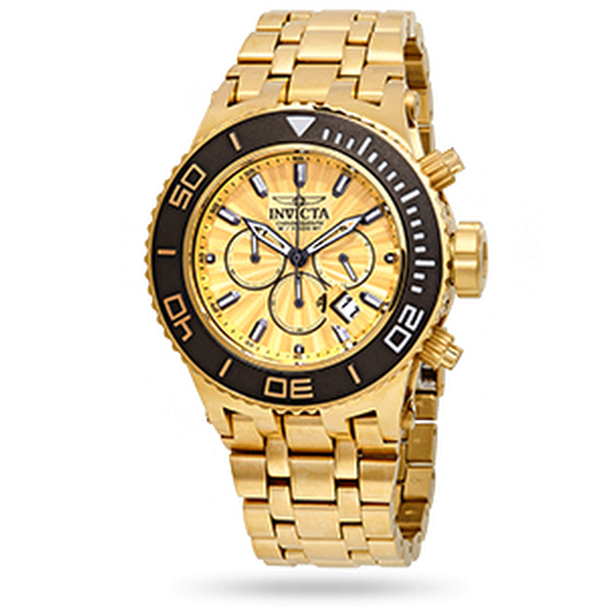 Invicta Subaqua Chronograph Gold Dial Men's Watch 23937 - Subaqua ...