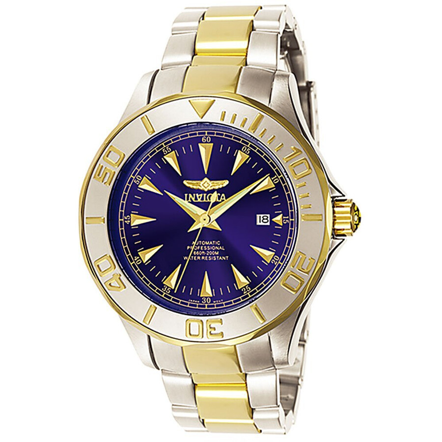 Invicta Ocean Ghost III Automatic Blue Dial Two-tone Men's Watch 7038 ...