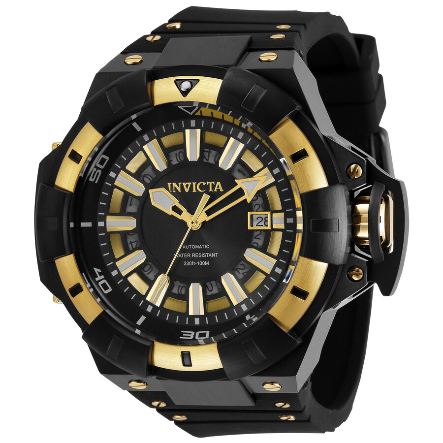 Invicta Akula Automatic Black Dial Men's Watch 31880 886678381180 ...