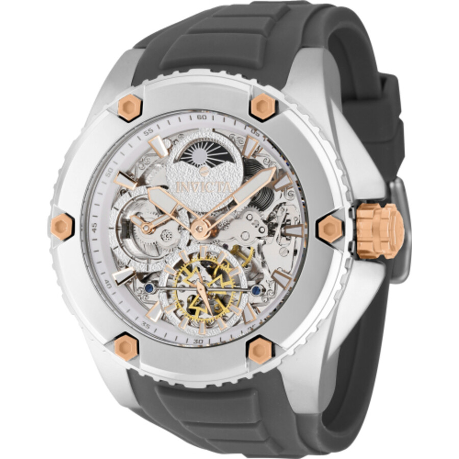 Invicta Akula Automatic Day-Night White Dial Men's Watch 42759 ...
