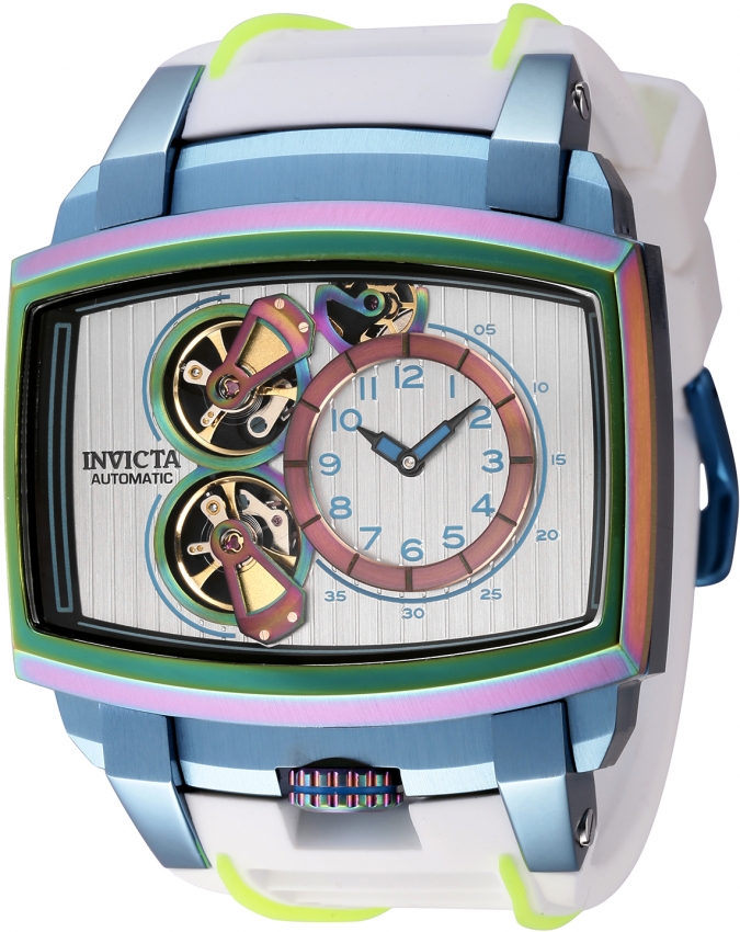 Invicta Akula Automatic Silver Dial Tonneau Men's Watch 41701 ...