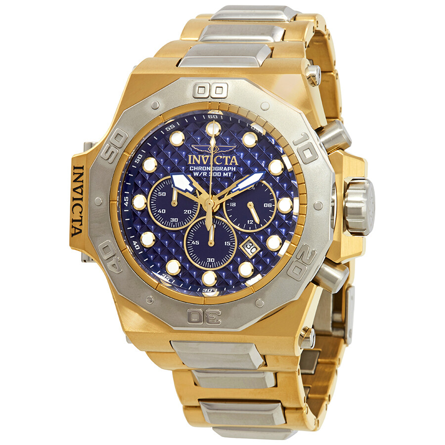 Invicta Akula Chronograph Blue Dial Men's Watch 26043 886678314317 ...