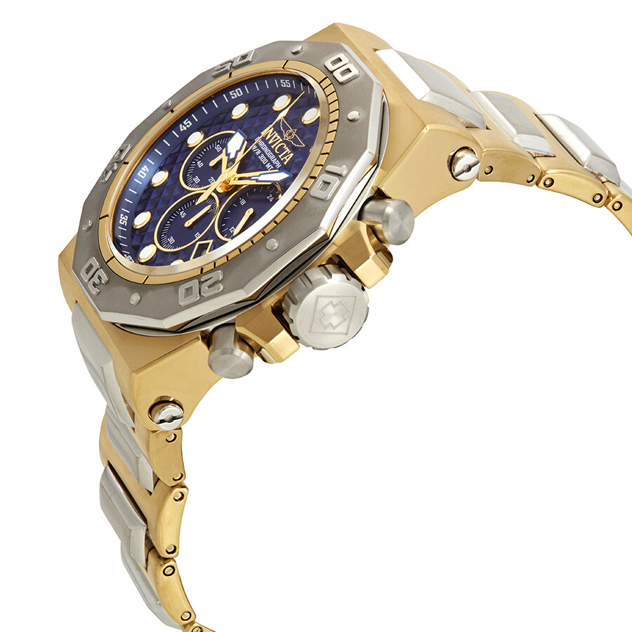 Invicta Akula Chronograph Blue Dial Men's Watch 26043 - Akula - Invicta ...