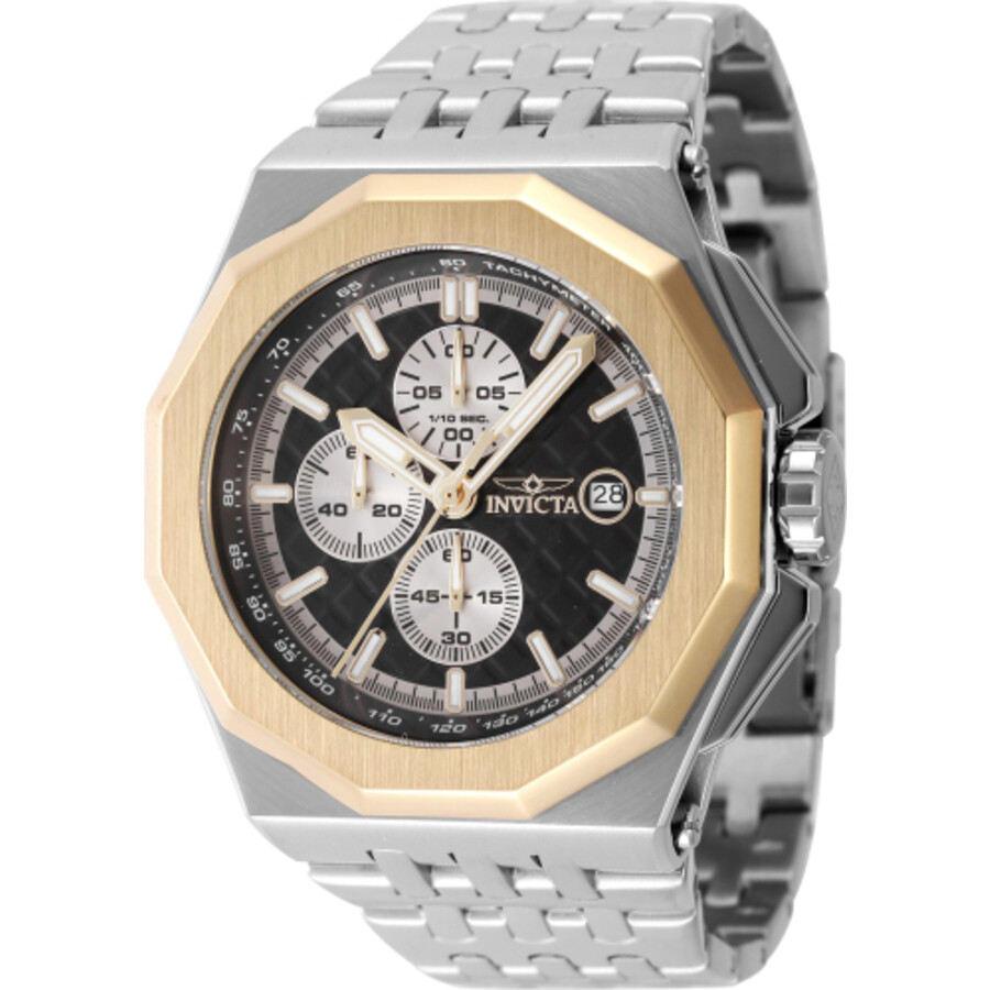 Invicta Akula Chronograph Quartz Black Dial Men's Watch 47392 ...