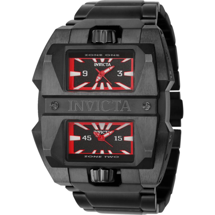 Invicta Akula Quartz Black Dial Men's Watch 41709 886678557950 ...
