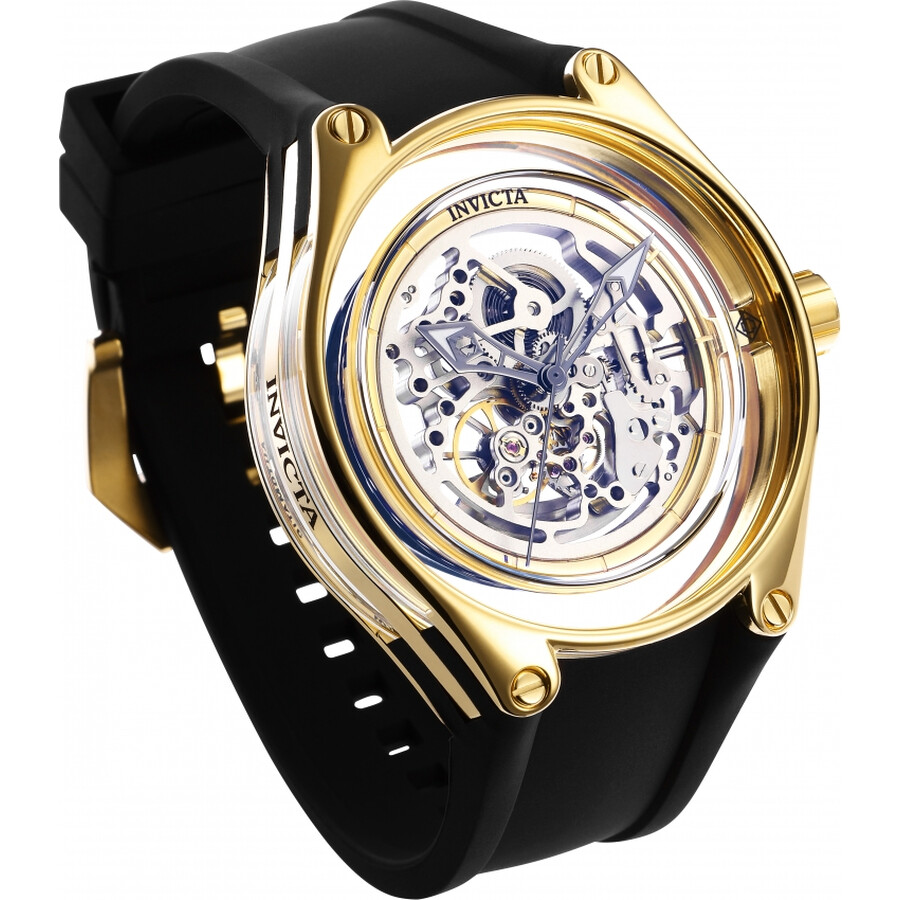 Invicta Anatomic Automatic Silver Skeleton Dial Men's Watch 25114 ...