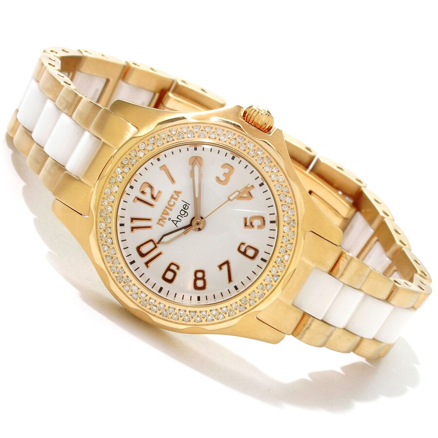 Invicta Angel Classique Diamond Accented Ladies Watch 1780 ...