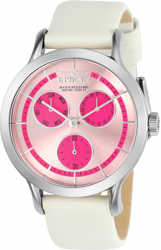 Invicta Angel Multi-Function Light Pink Dial Ladies Watch 22494 ...
