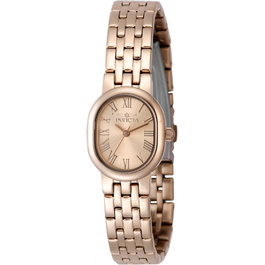 Invicta Angel Quartz Rose Gold Dial Ladies Watch 48141 886678641437 ...