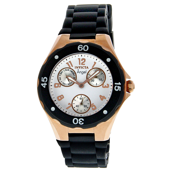 Invicta Angel Rose Gold-Plated Ladies Watch 0715 843836007153 - Watches ...