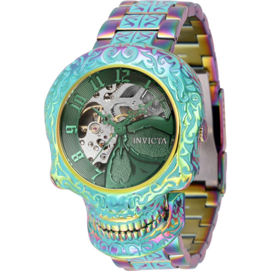 Invicta Artist Skull Automatic Ladies Watch 42774 886678568192 ...