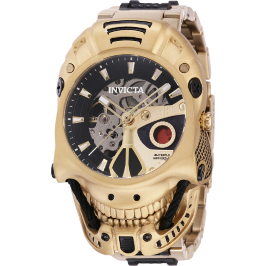 Invicta Artist Skull Automatic Men's Watch 42582 886678566198 - Watches, Artist - Jomashop