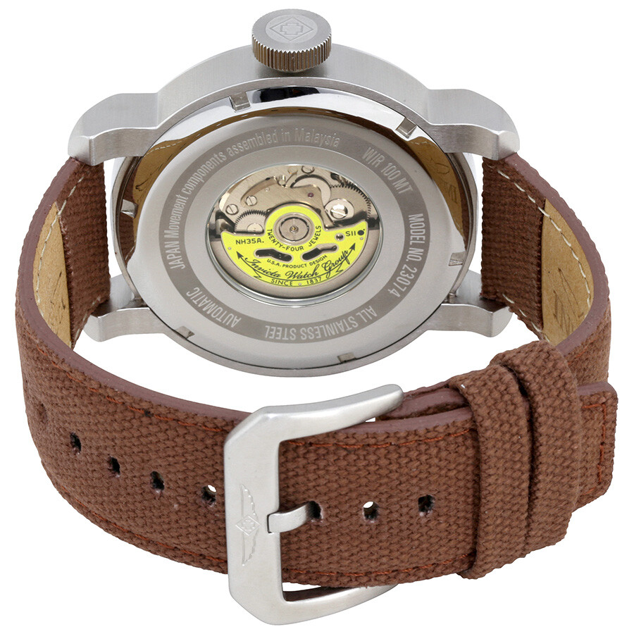 Invicta Aviator Automatic Black Carbon Fiber Dial Men's Watch 23074 ...