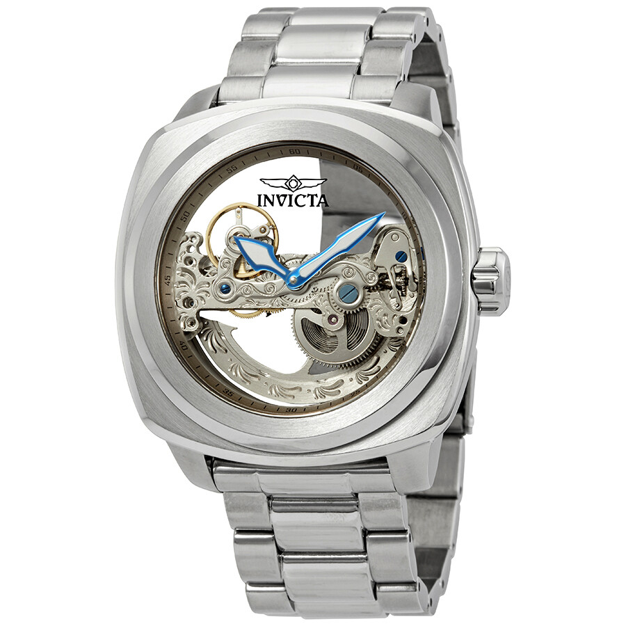 Invicta Aviator Automatic Silver Dial Men's Watch 25234 886678305797 ...