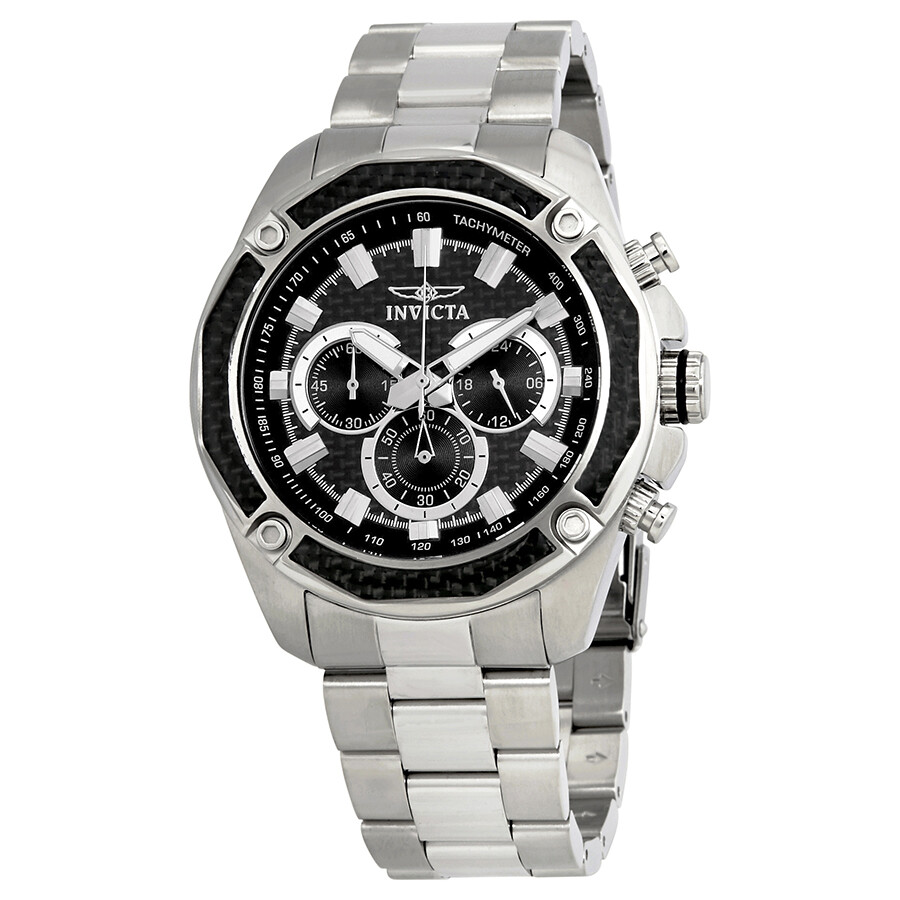 Invicta Aviator Chronograph Black Dial Men's Watch 22803 886678278763 ...