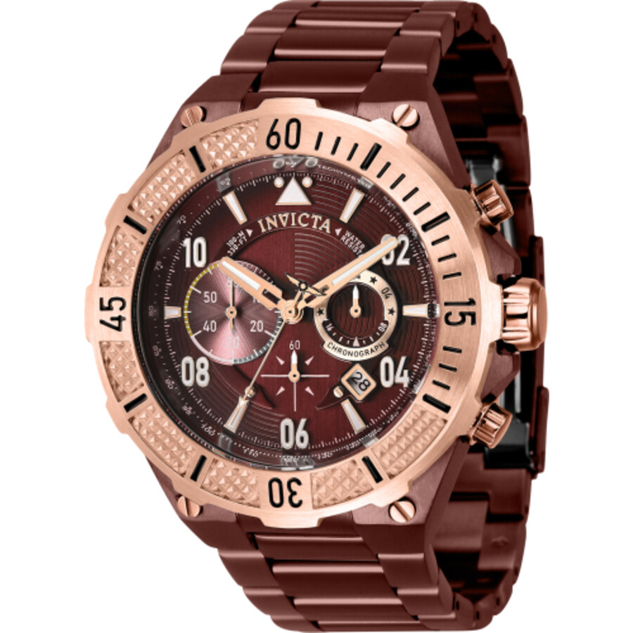 Invicta Aviator Chronograph GMT Quartz Red Dial Men's Watch 40515 ...