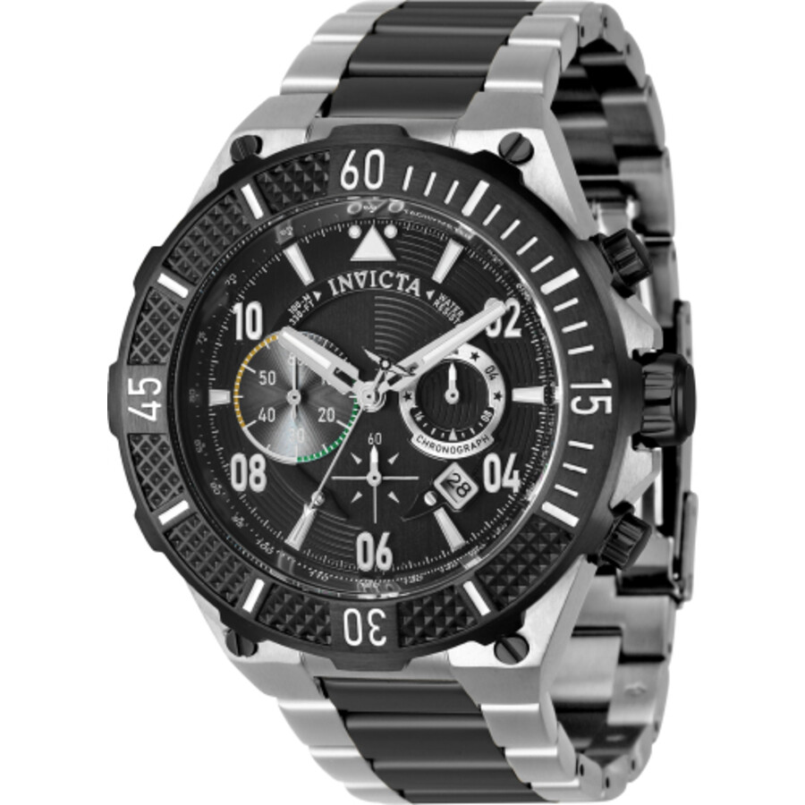 Invicta Aviator Chronograph Quartz Black Dial Men's Watch 40511 ...