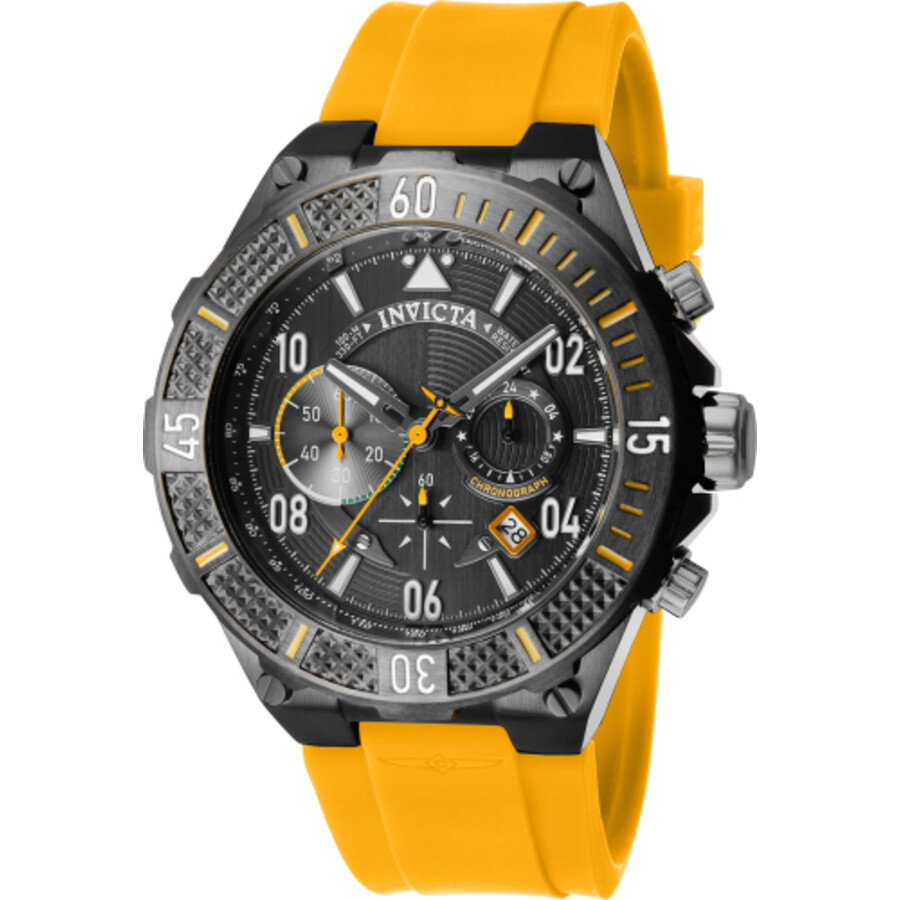 Invicta Aviator Chronograph Quartz Gunmetal Dial Men's Watch 40499 ...