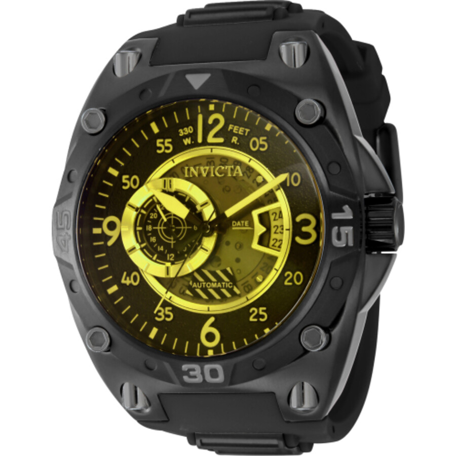 Invicta Aviator GMT Automatic Black Dial Men's Watch 40288 886678542000 ...